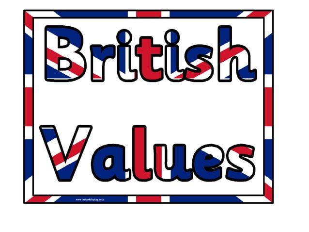 British Values (lesson delivered during period 5) | PPTX | Law