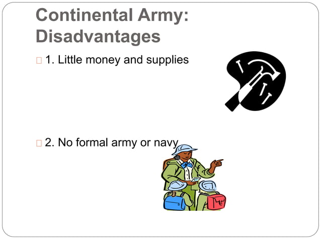 British v continental army | PPTX