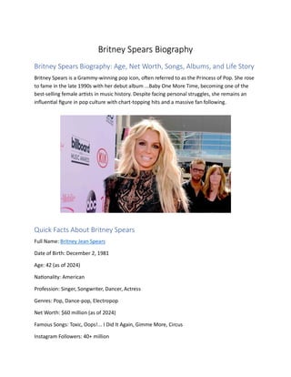 Britney Spears Biography The Celeb Post.pdf