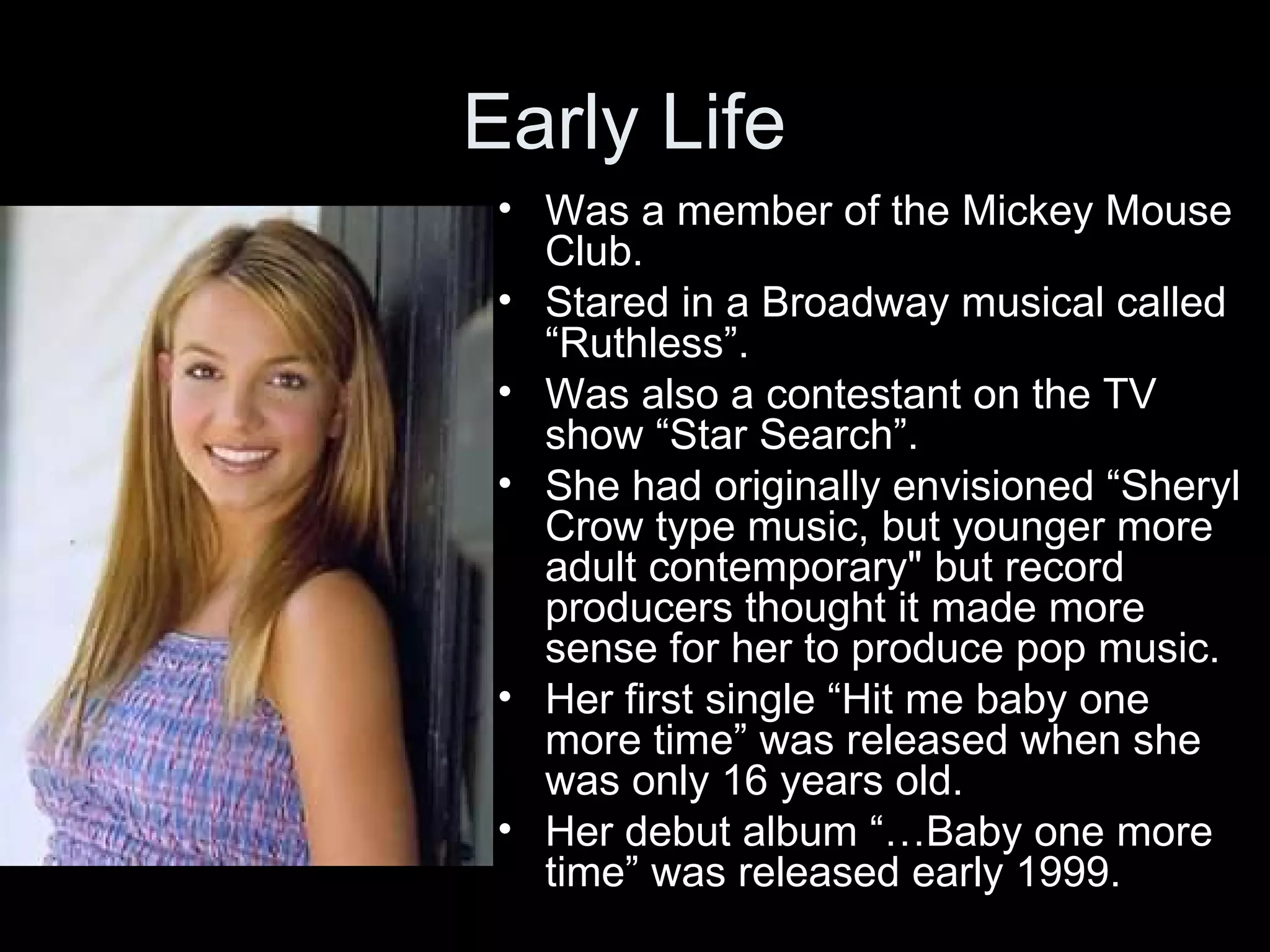 Britney spears media presentation | PPT