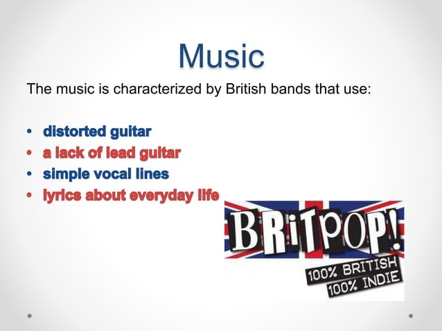 Britpop | PPT