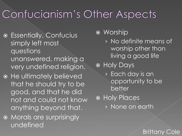 AP Human Geography 2011 - Confucianism and Daoism | PPTX