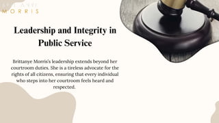 Judge Brittanye Morris: A Guiding Light in Harris County Courts | PPT