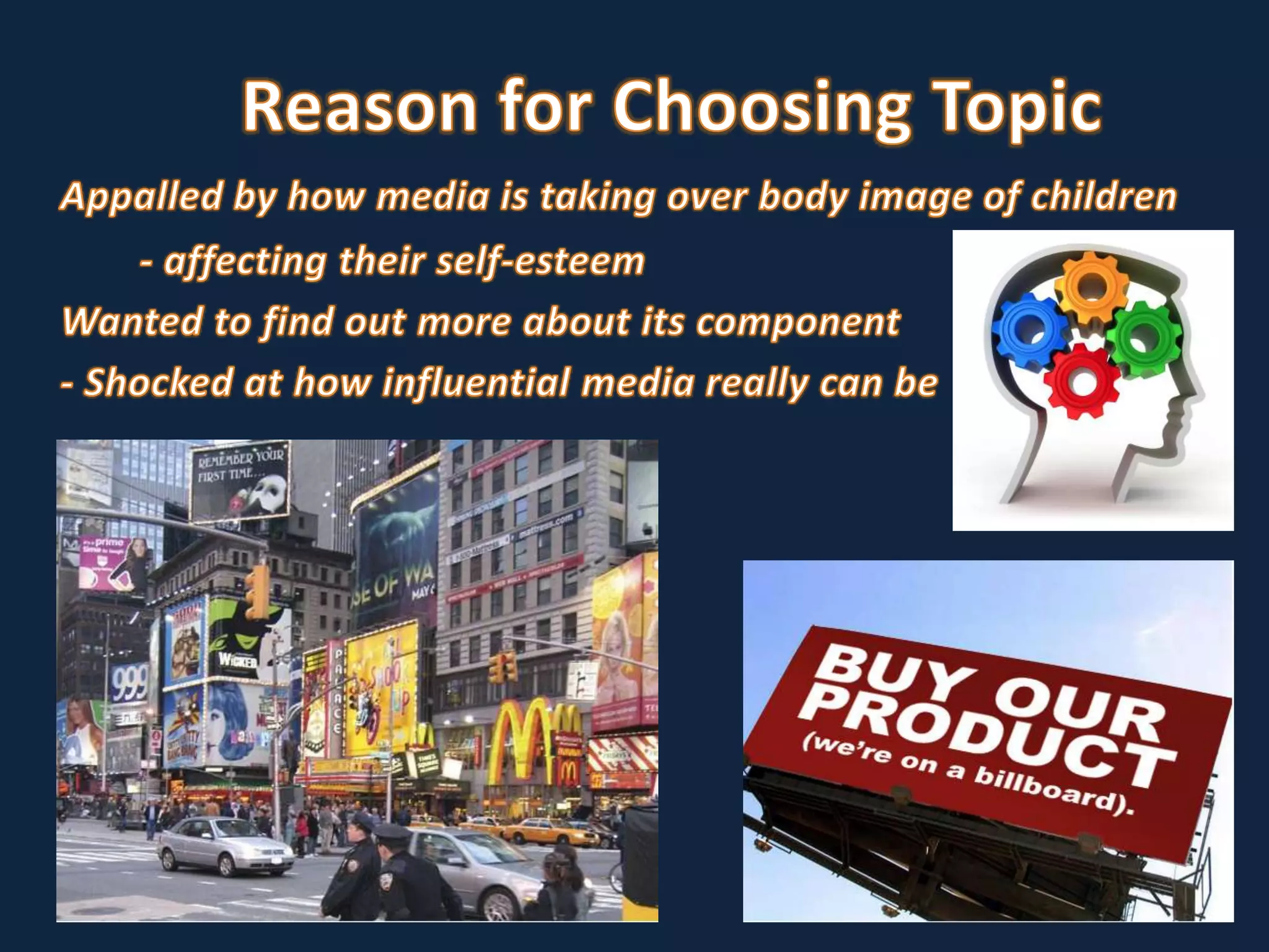 Brittany Hanes - How Media & Advertising Affects Children | PPTX