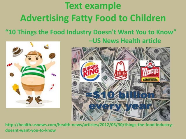 Brittany Hanes - How Media & Advertising Affects Children | PPT