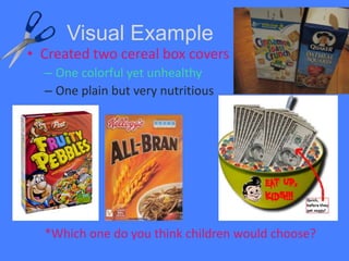 Brittany Hanes - How Media & Advertising Affects Children | PPTX