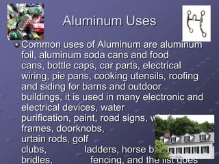 Aluminum (Brittany Jones) | PPTX