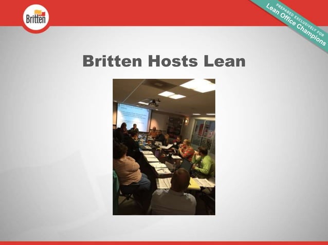 Britten Studios Lean Journey | PPT