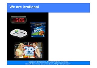 Bri williams behavioural economics - 2012 | PDF