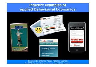 Bri williams behavioural economics - 2012 | PDF