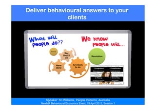 Bri williams behavioural economics - 2012 | PDF
