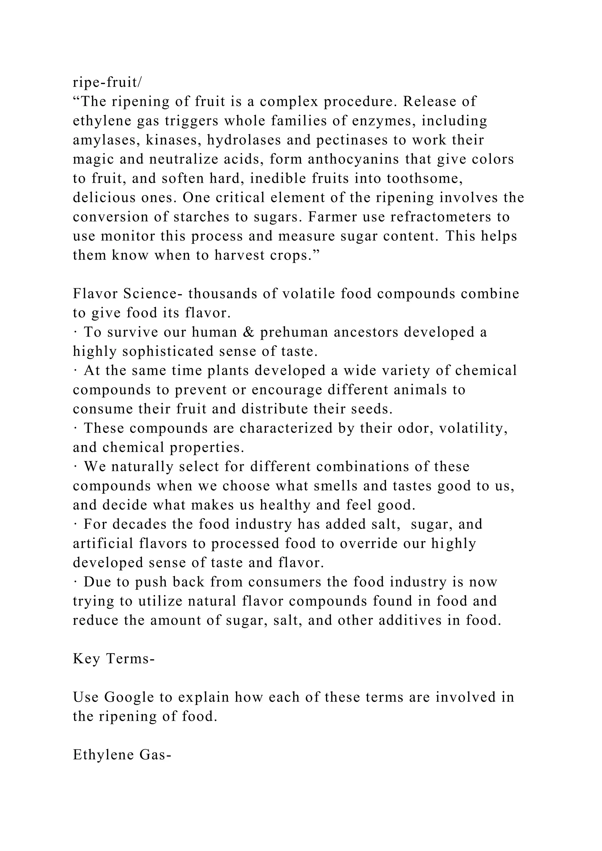 Brix Refractometer Food Lab-List of lab equipment needed for t.docx