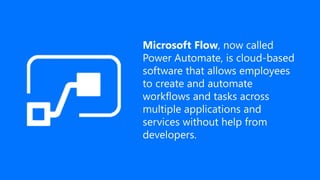 BRK20011: Put the DEV in Citizen DEVeloper with Microsoft Power Automate and PowerApps | PPT