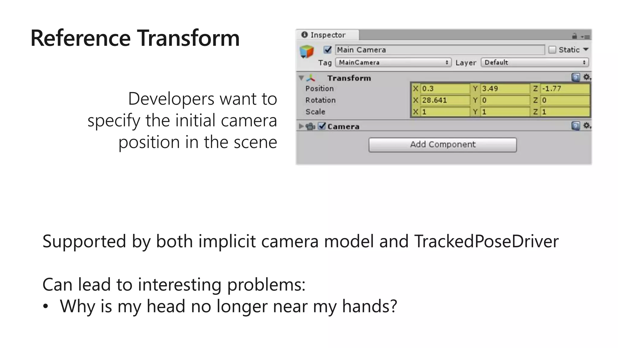 Building Mixed reality with the new capabilities in Unity | PPTX