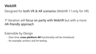 WebVR, not just Holograms in the web but powerful platform | PPT