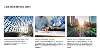 Run AI powered apps on the edge with Azure Data Box Edge | PDF