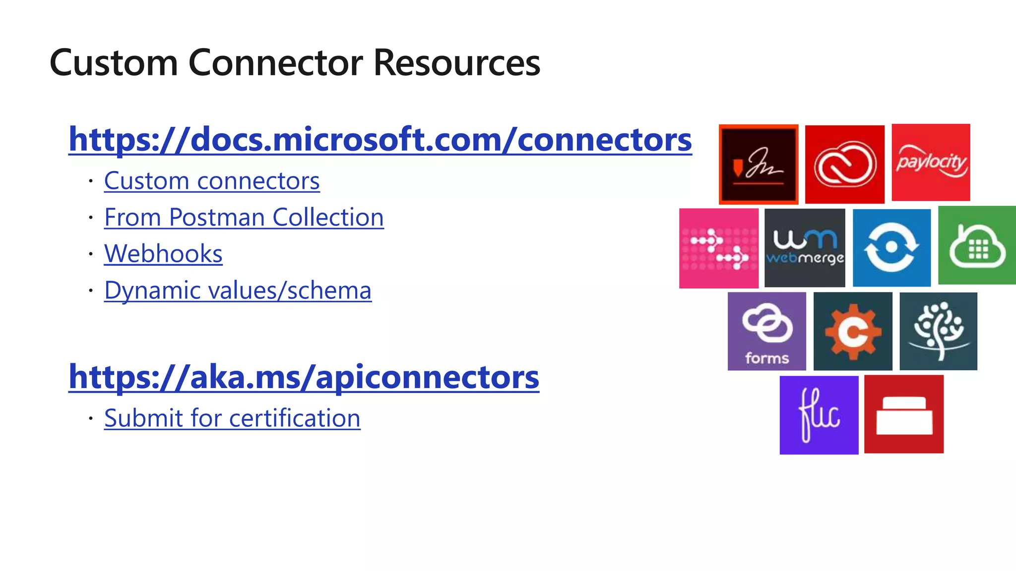 Developing custom connectors for Microsoft Flow and PowerApps | PPTX