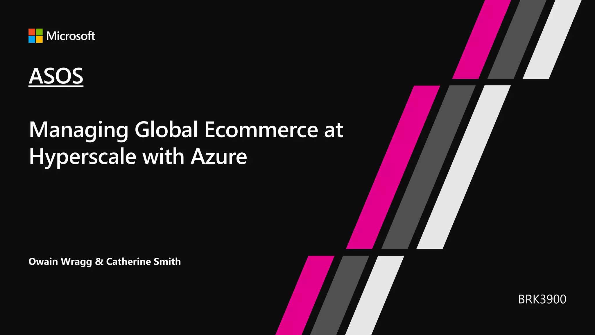 Managing global ecommerce at hyperscale with Azure | PPTX