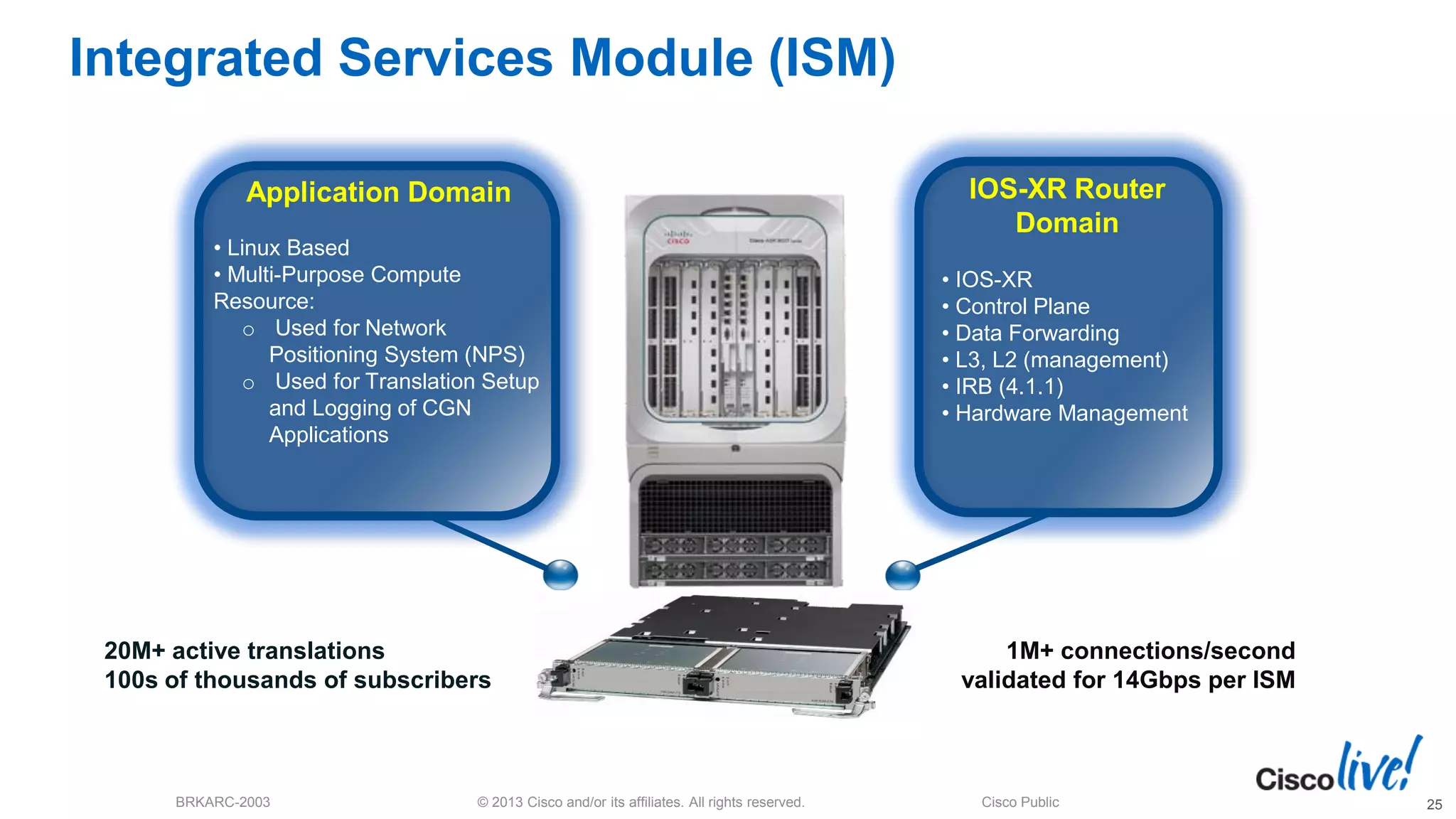 Cisco Live! :: Cisco ASR 9000 Architecture :: BRKARC-2003 | Milan Jan ...