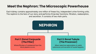 Nephron ppt by navjot singh bsc nursing student | PDF