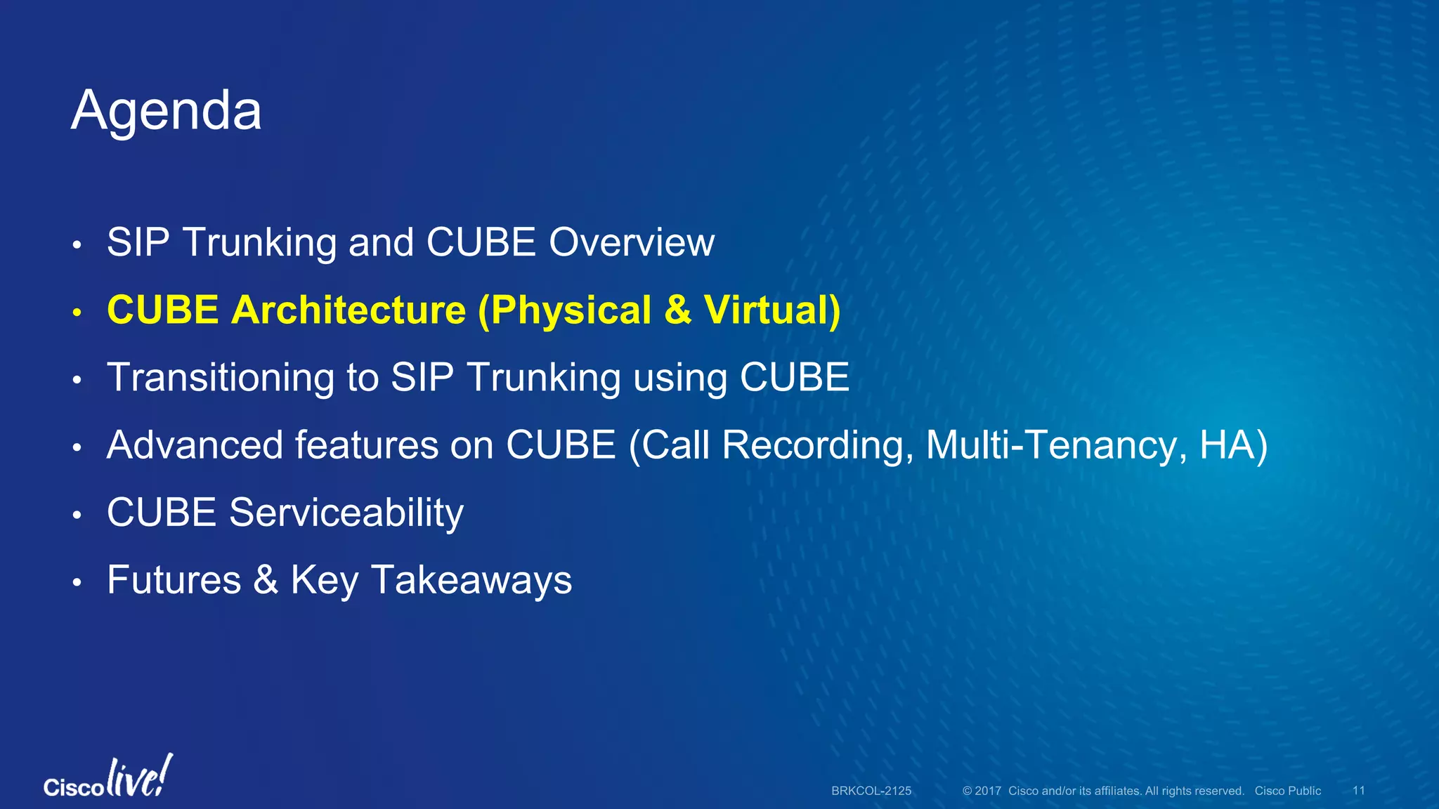 Deploying Sip Trunks With Cisco Unified Border Element Cubevcube