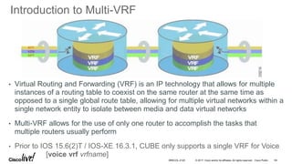 Deploying SIP Trunks with Cisco Unified Border Element (CUBE/vCUBE ...