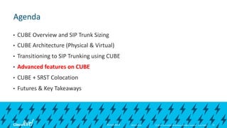 sip trunking design with cube cisco unified border element | PDF