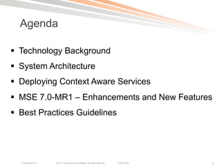 Deploying the Cisco Mobility Services Engine for Advanced Wireless ...