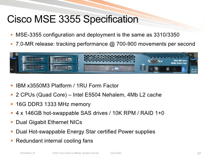 Deploying the Cisco Mobility Services Engine for Advanced Wireless Se…