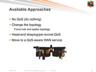 Cisco Live! Designing Multipoint WAN QoS | PDF