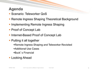 Cisco Live! Designing Multipoint WAN QoS | PDF