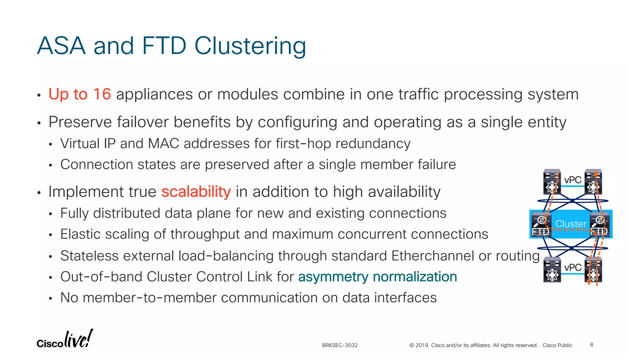 Cisco Live Brksec 3032 - NGFW Clustering | PDF