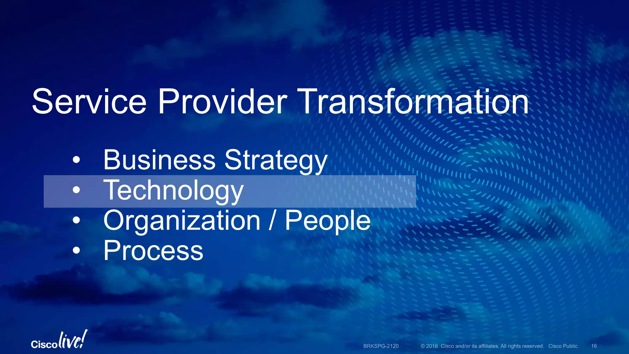 Service Provider Transformation | PPT
