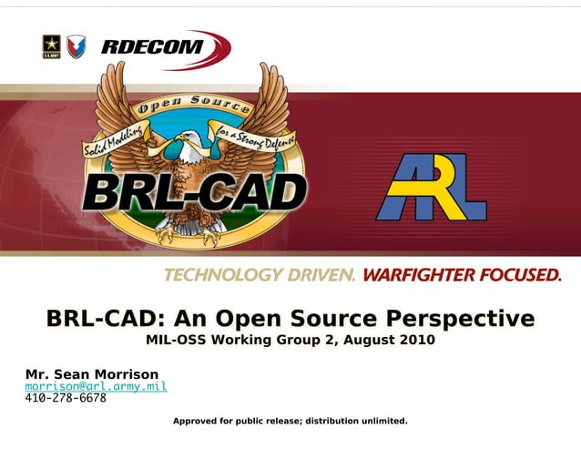 BRL-CAD: An Open Source Perspective | PDF