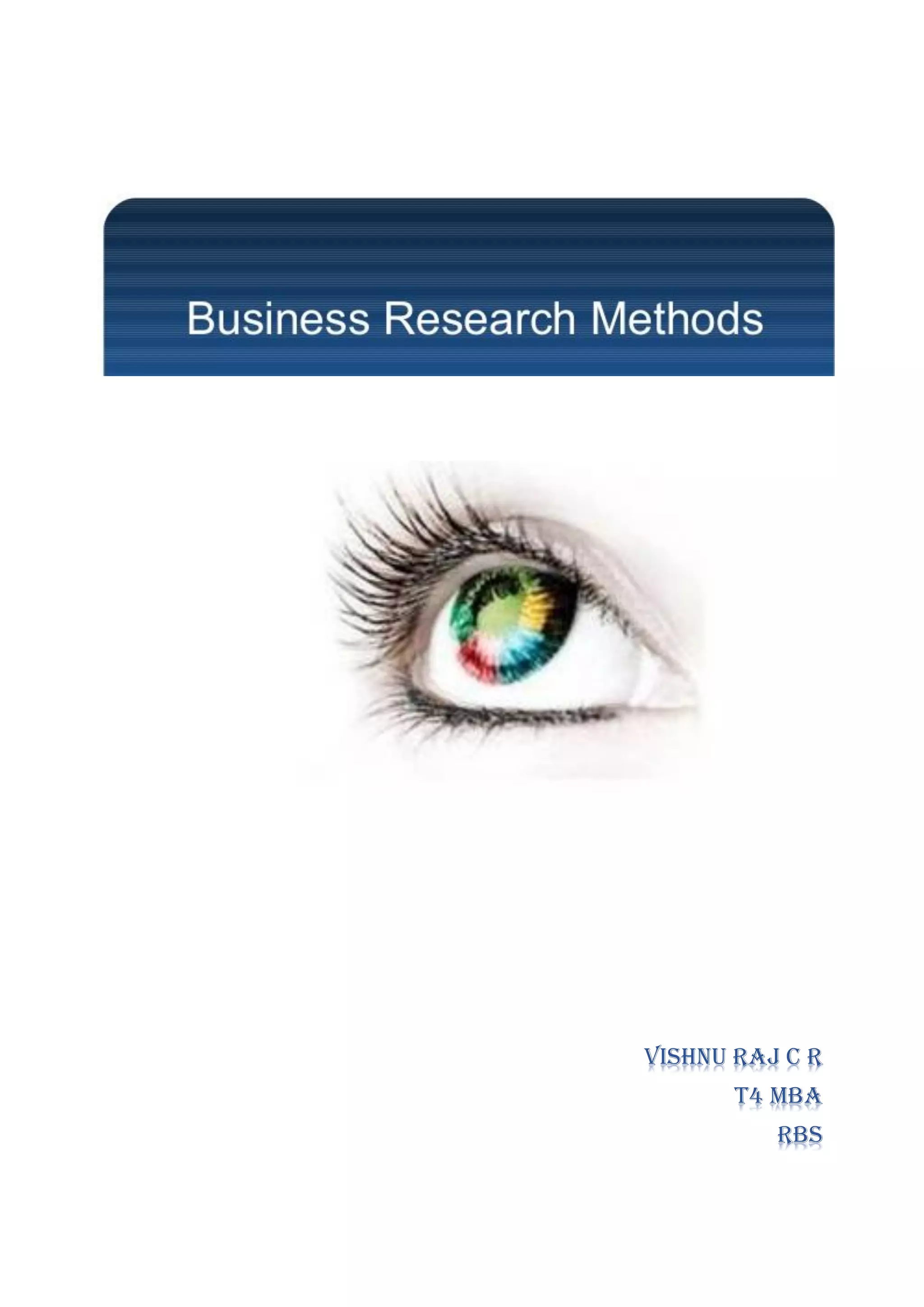 Business Research Methods | PDF