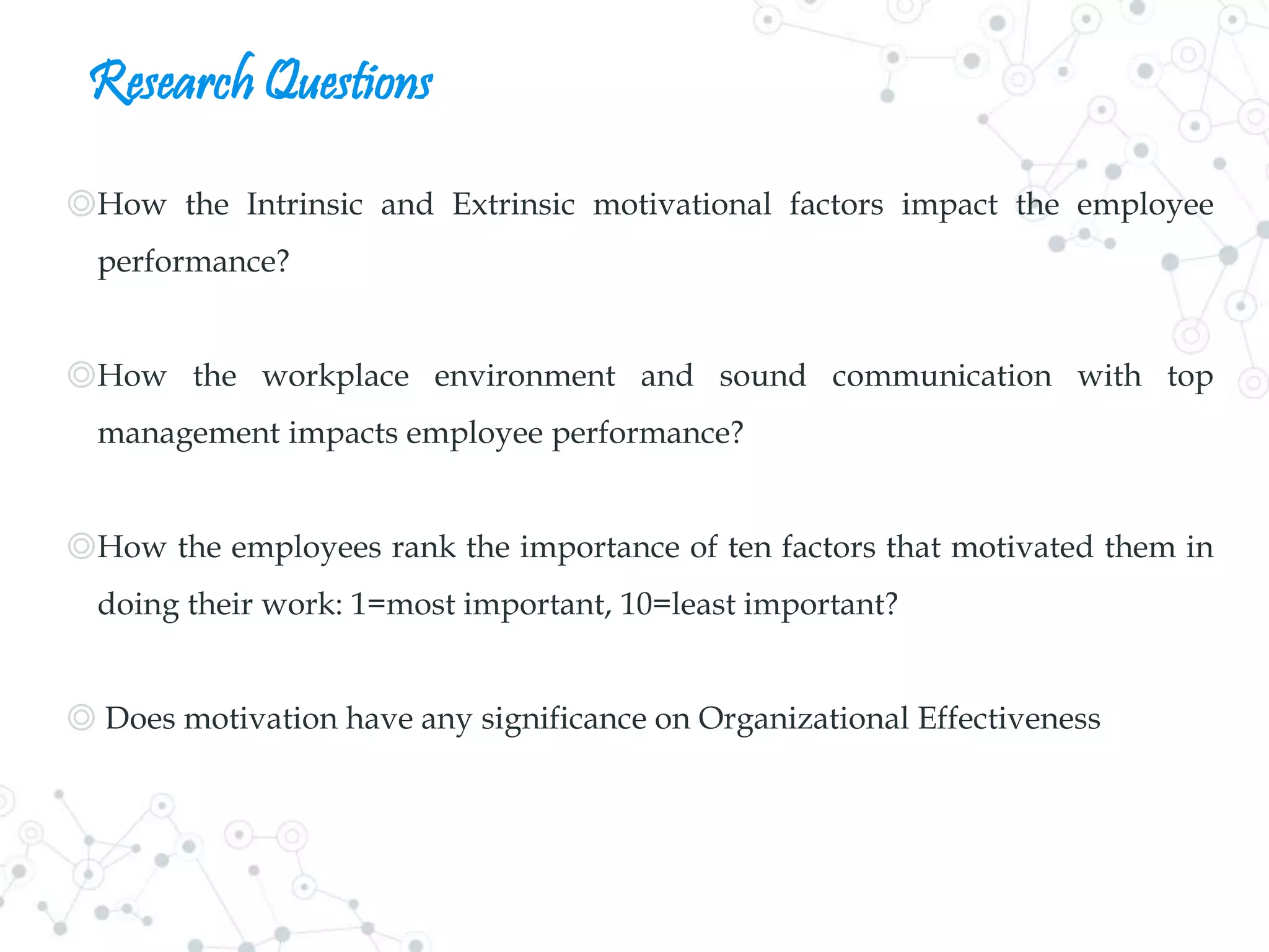 Impact Of Motivation On Employee Performance Pptx Human Resources Business