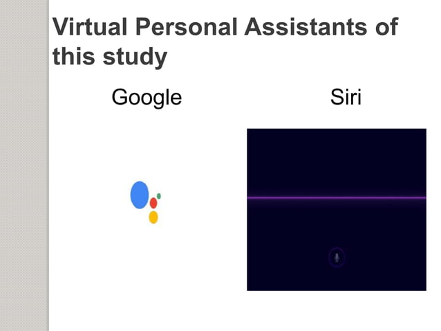 Study on Virtual Assistants | PPTX | Computer Software and Applications ...