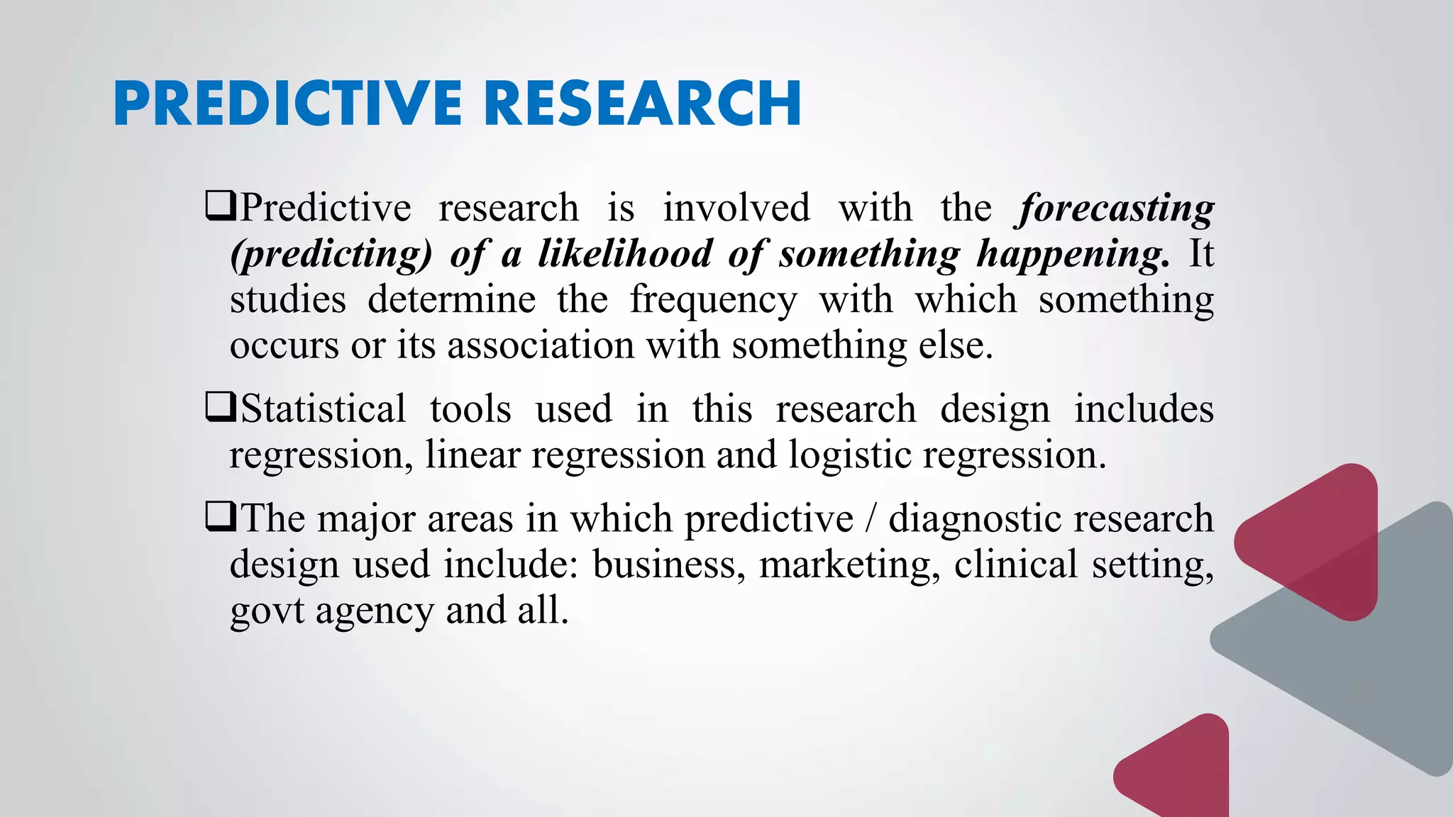 Types of research | PPTX