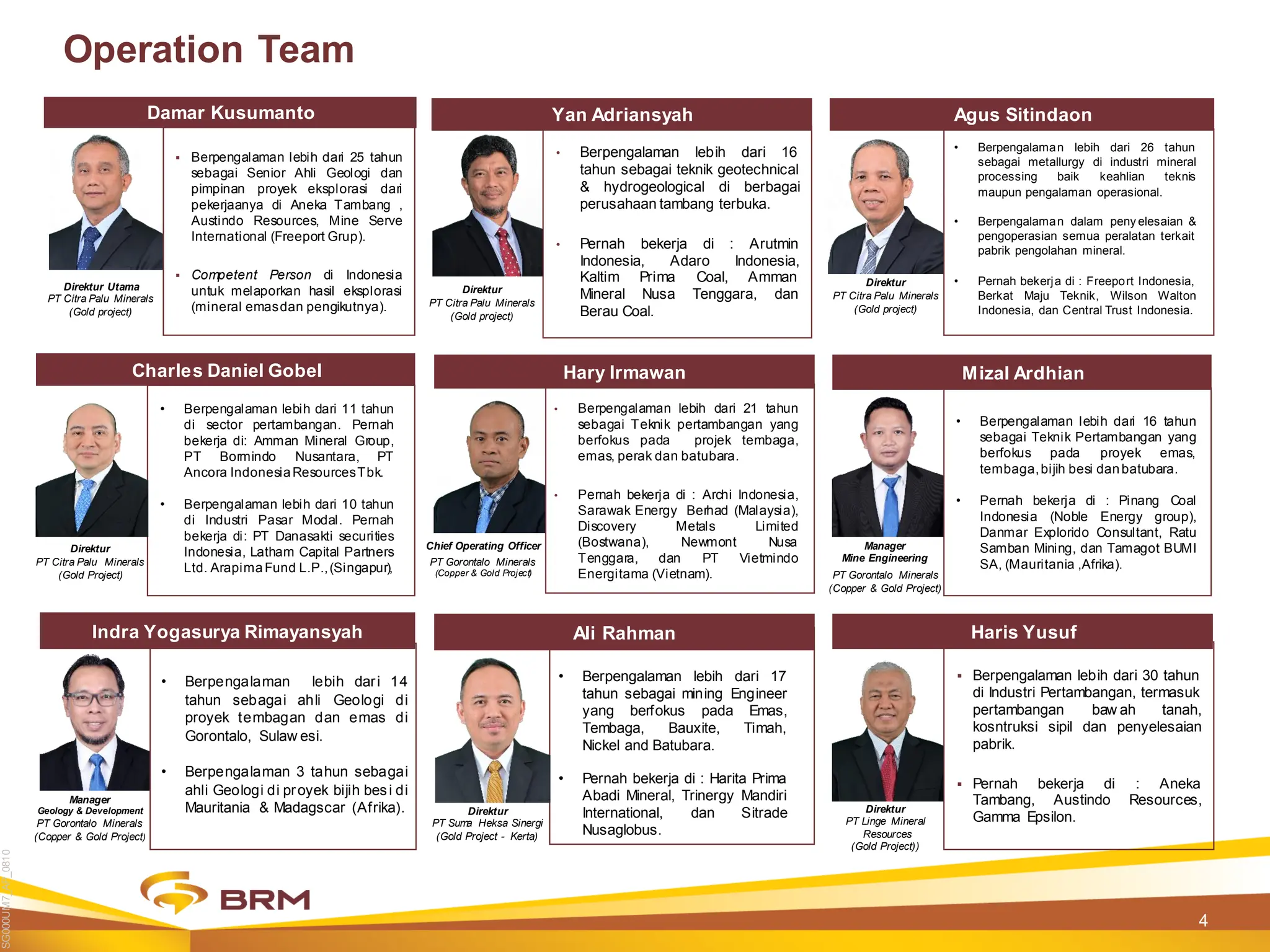 Paparan publik tahunan pt. bumi resources minerals | PDF