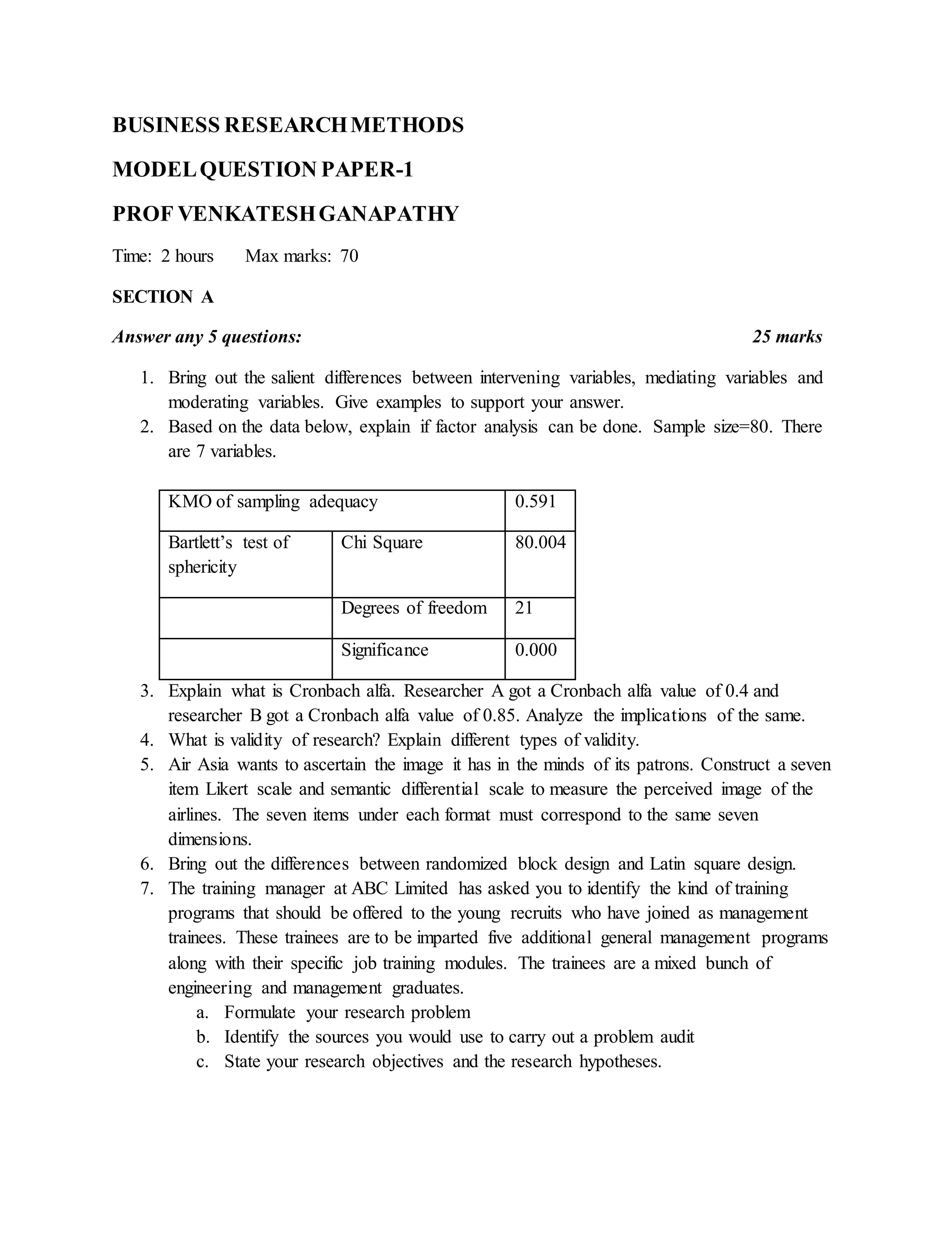 Business Research Methods | PDF