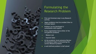 B R M - BUSINESS RESEARCH METHOD - Part 1 | PPTX | Business Administration | Business