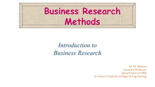Business Research Methods - Definition, Process.pptx