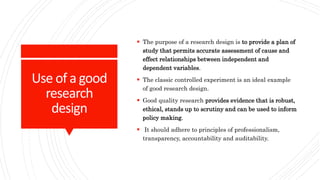 BRM 203 UNIT 2 Research Design Dr. Kanchan.pptx