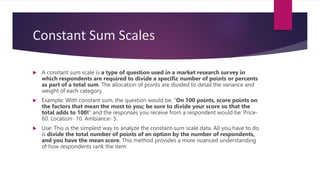 BRM 203 UNIT 3 Scaling & mesurement technique Dr Kanchan.pptx