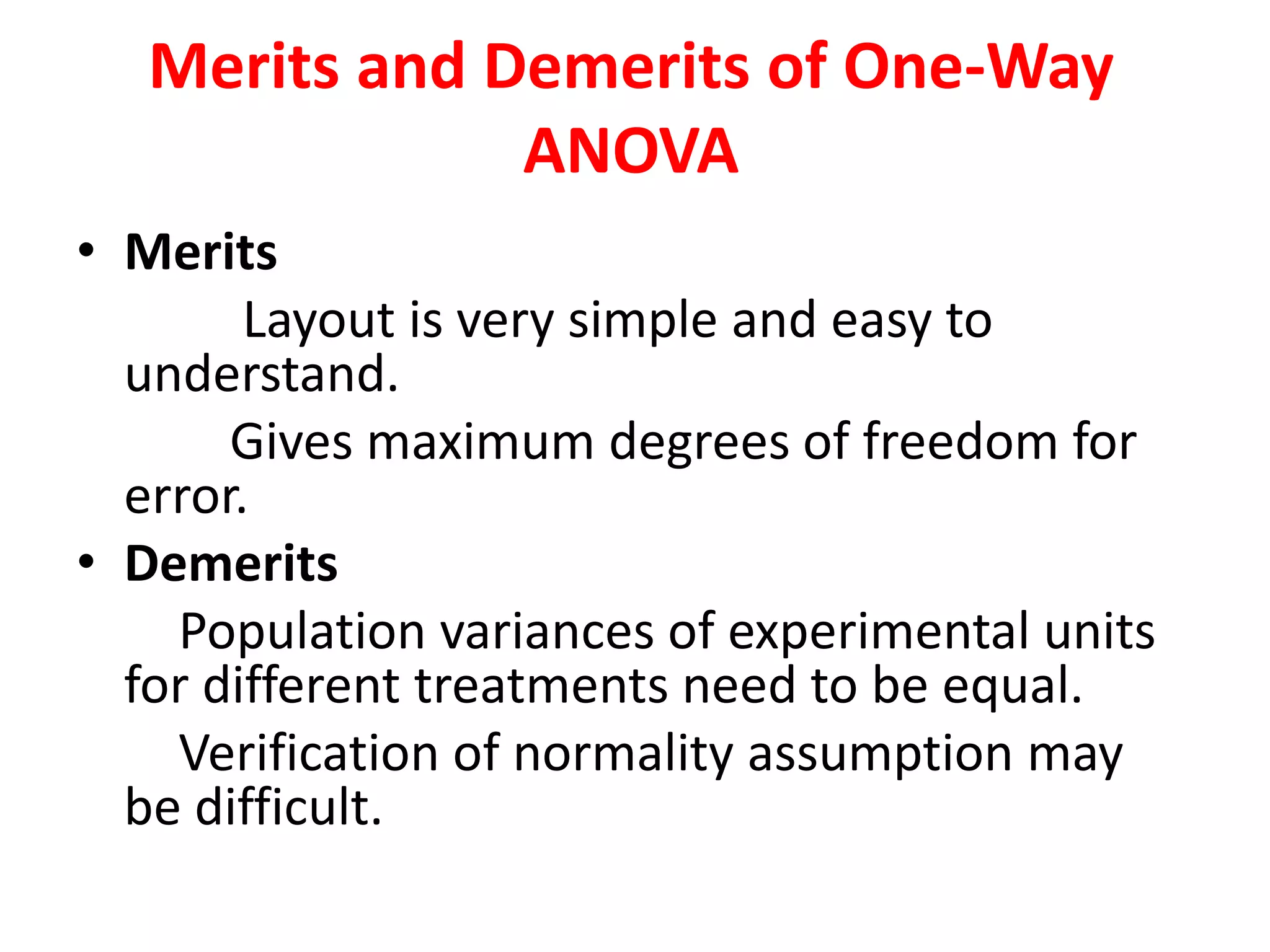 Anova - One way and two way | PPTX