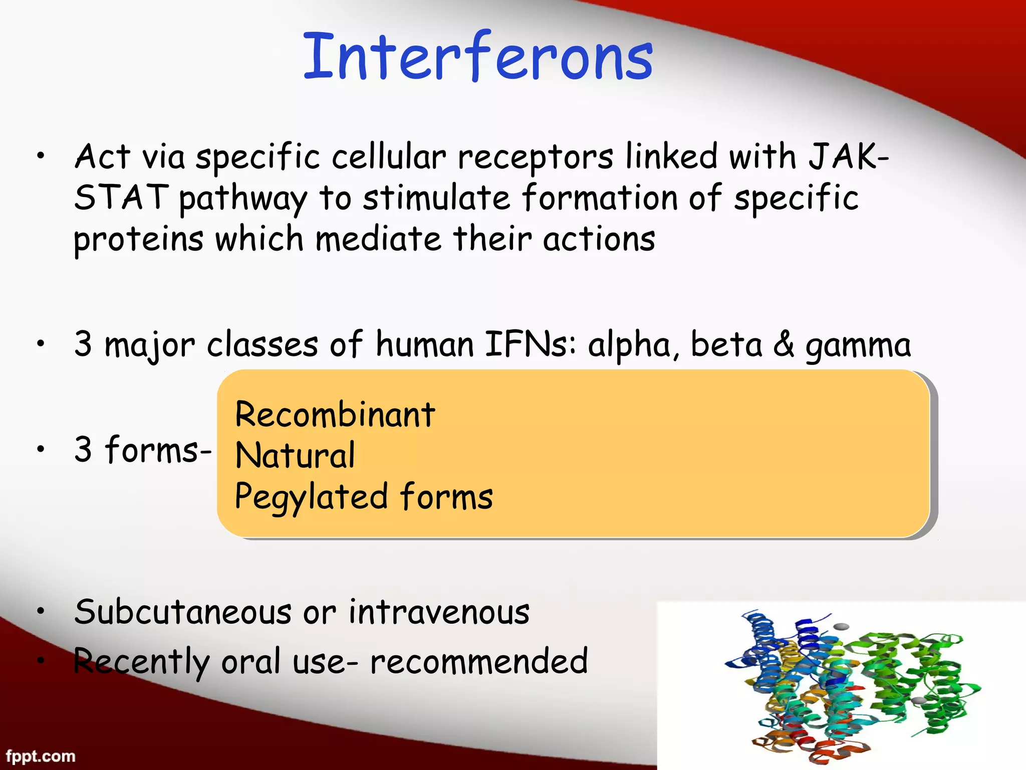 Biological response modifiers | PPT