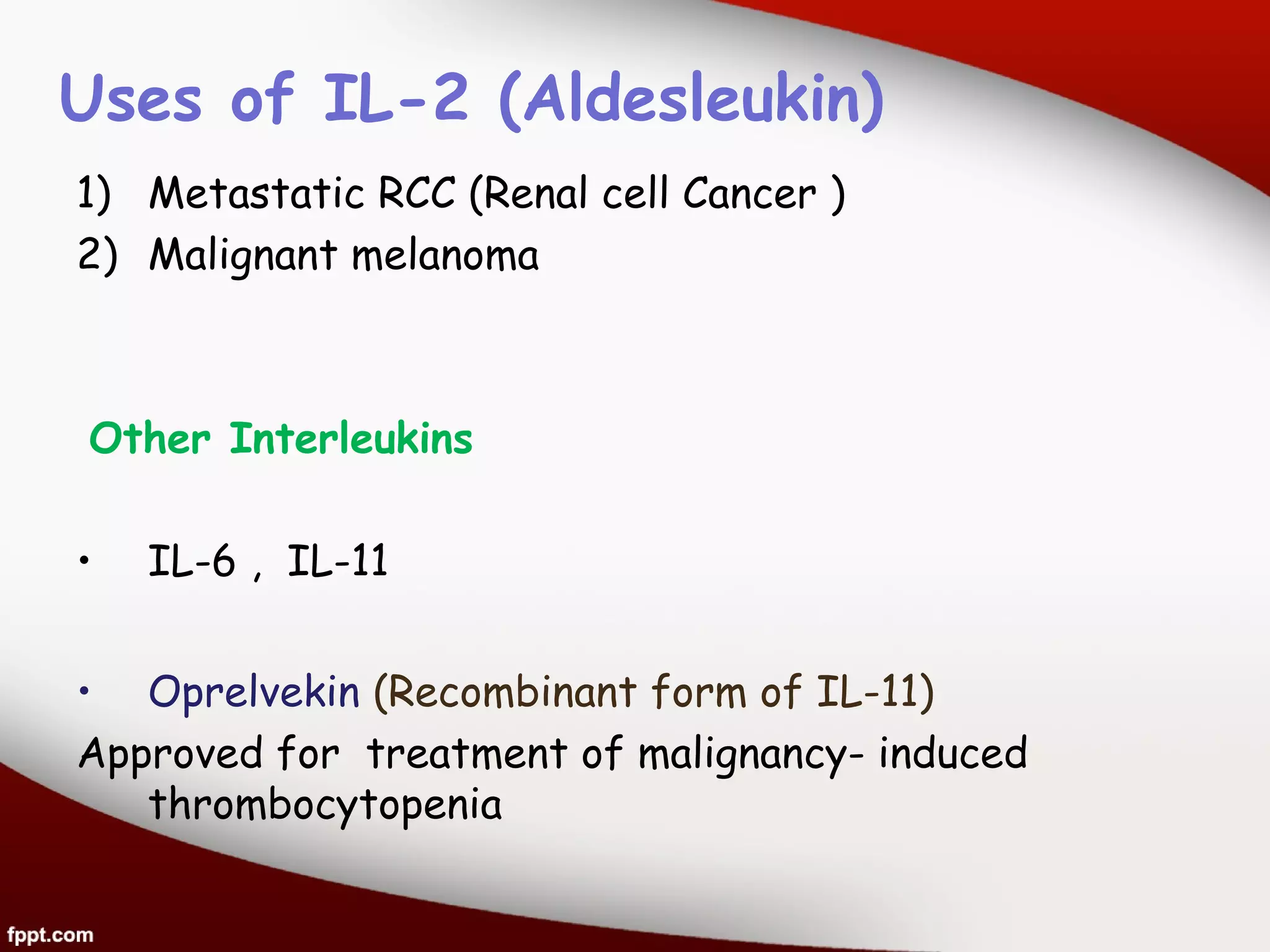 Biological response modifiers | PPT