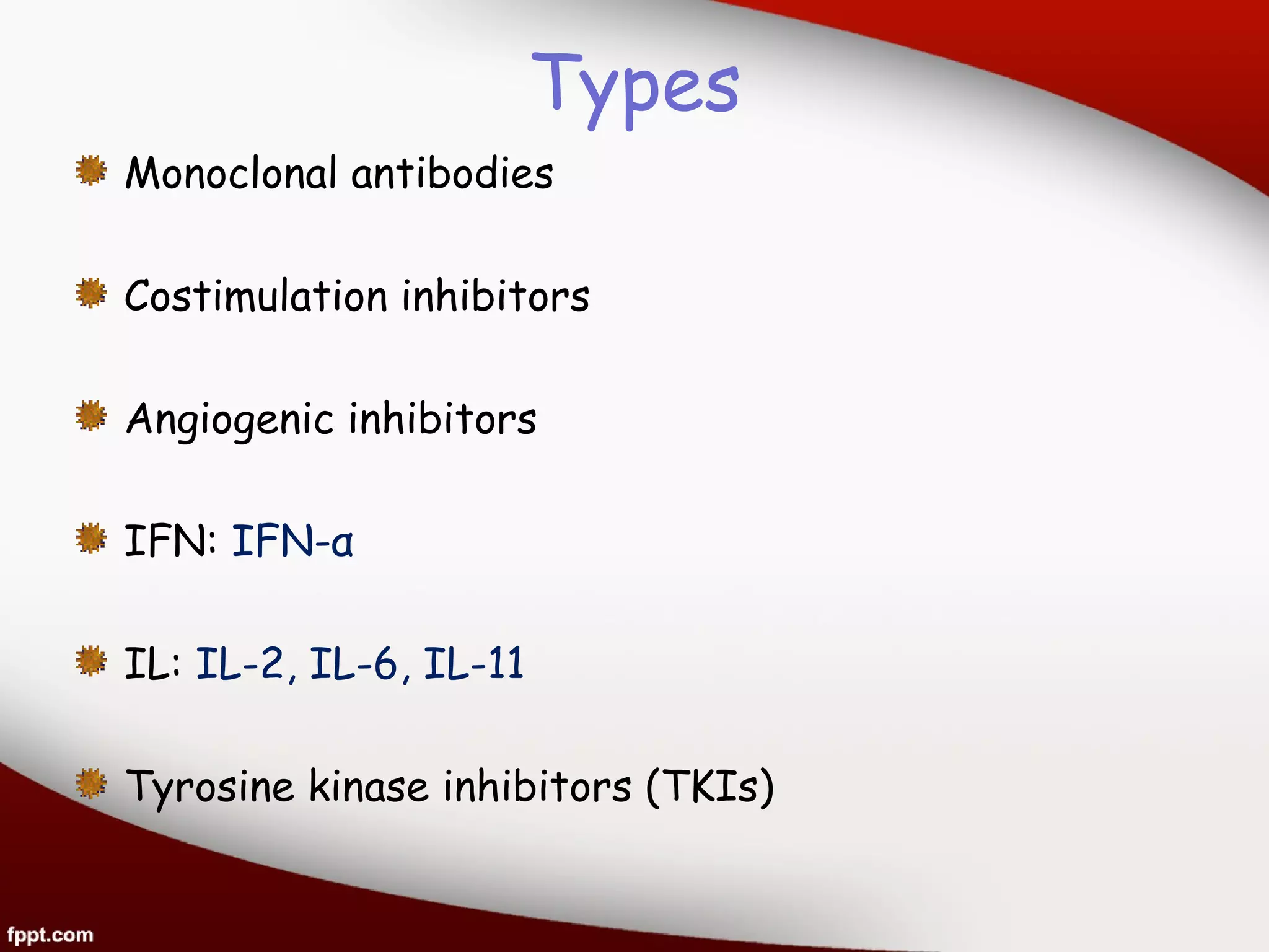 Biological response modifiers | PPT