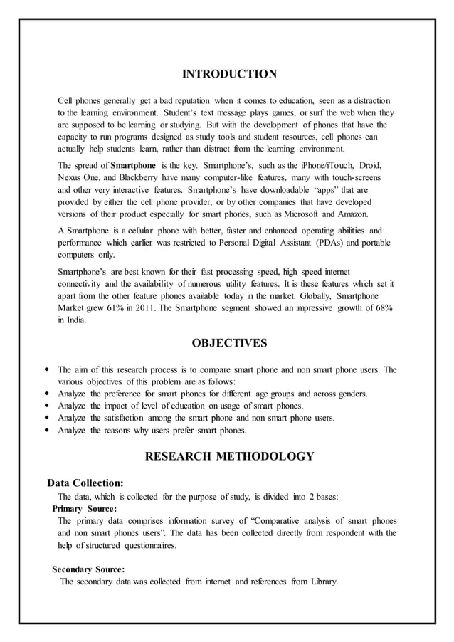 Research report example | DOCX | Operating Systems | Computer Software ...