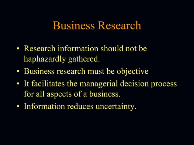 Business Research Method Introduction ppt | PPT | Free download